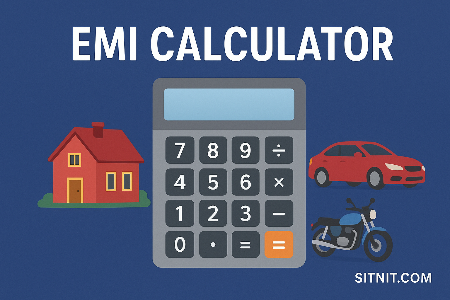 EMI Calculator: Easy Guide to Home, Car & Bike Loan Clarity