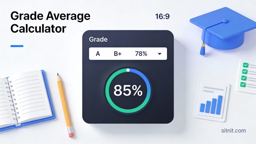 Grade Average Calculator - Calculate Your Subject-Wise Grade Average Easily