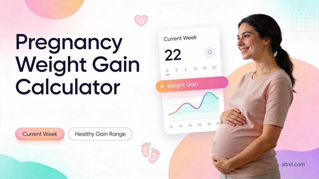 Pregnancy Weight Gain Calculator: Your Week-by-Week Tracker