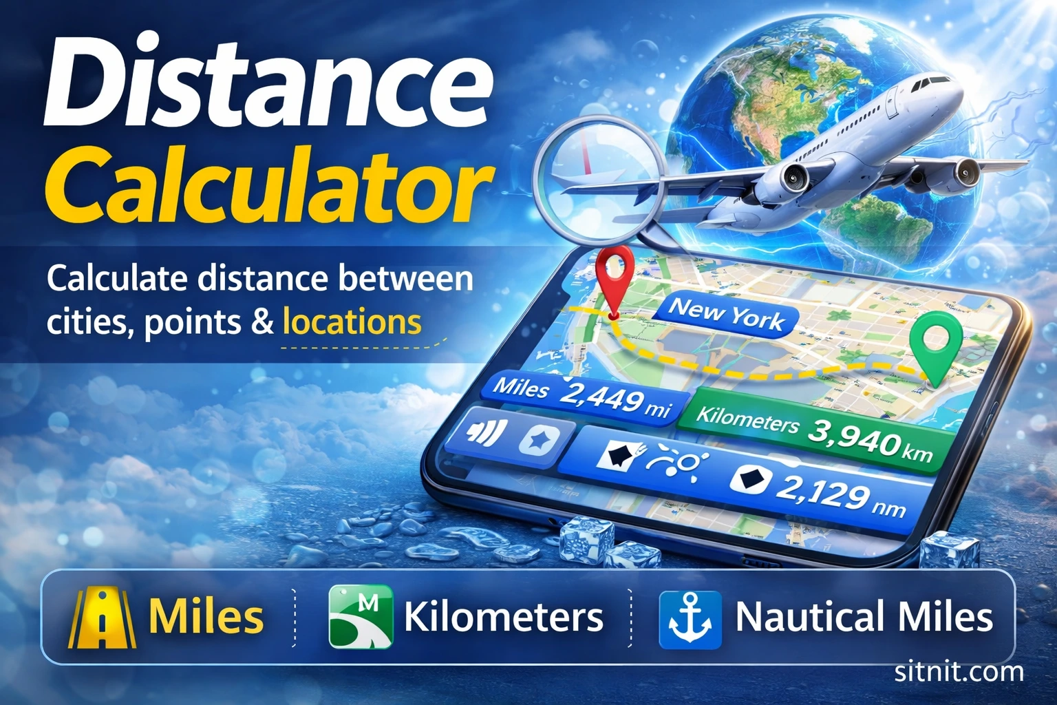 Distance Calculator: Find Distance Between Cities, Countries & Points