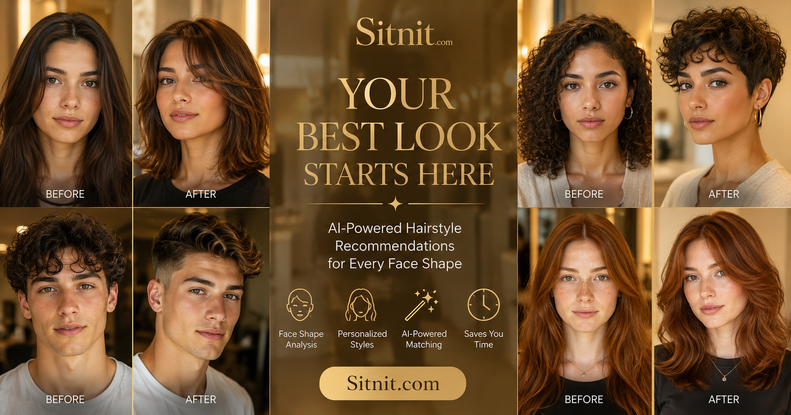Free AI Hairstyle Recommender — Face Shape Quiz + Barber Script